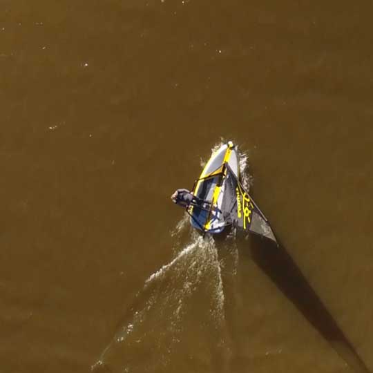 A new mainsheet swivel jammer base for the Tiwal 3 - Tiwal Sailboats