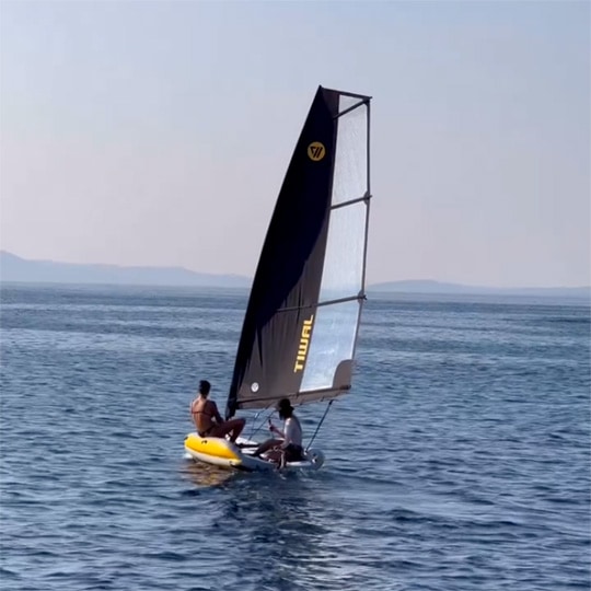Tiwal Inflatable Sailboats - Sailing Dinghies that fit in 2 bags