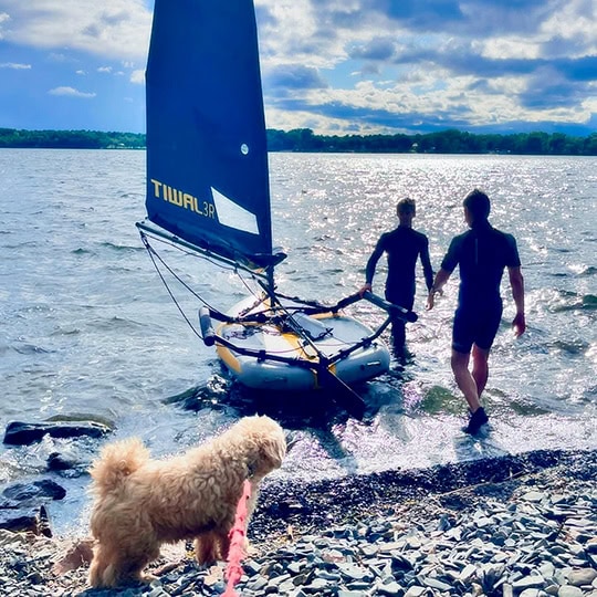 Tiwal Inflatable Sailboats - Sailing Dinghies that fit in 2 bags